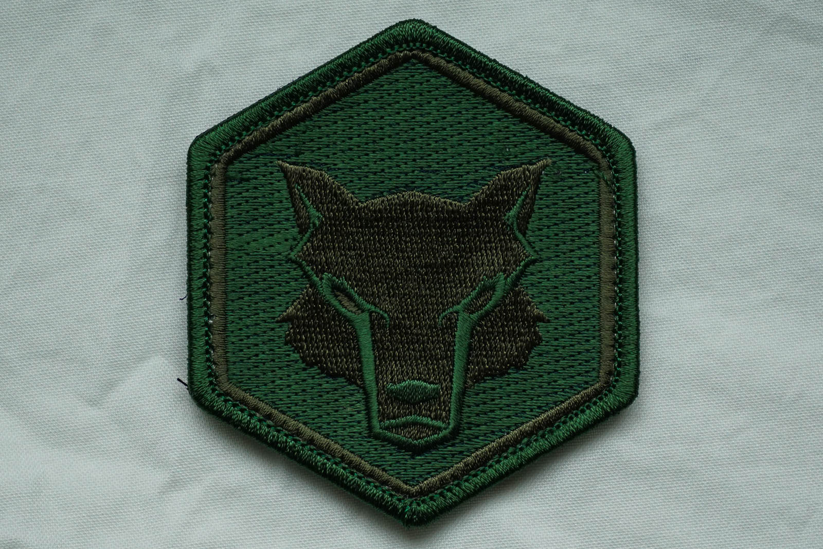 Shepherd Firearms Dog Head (Milspec Green) - Morale Patch Database